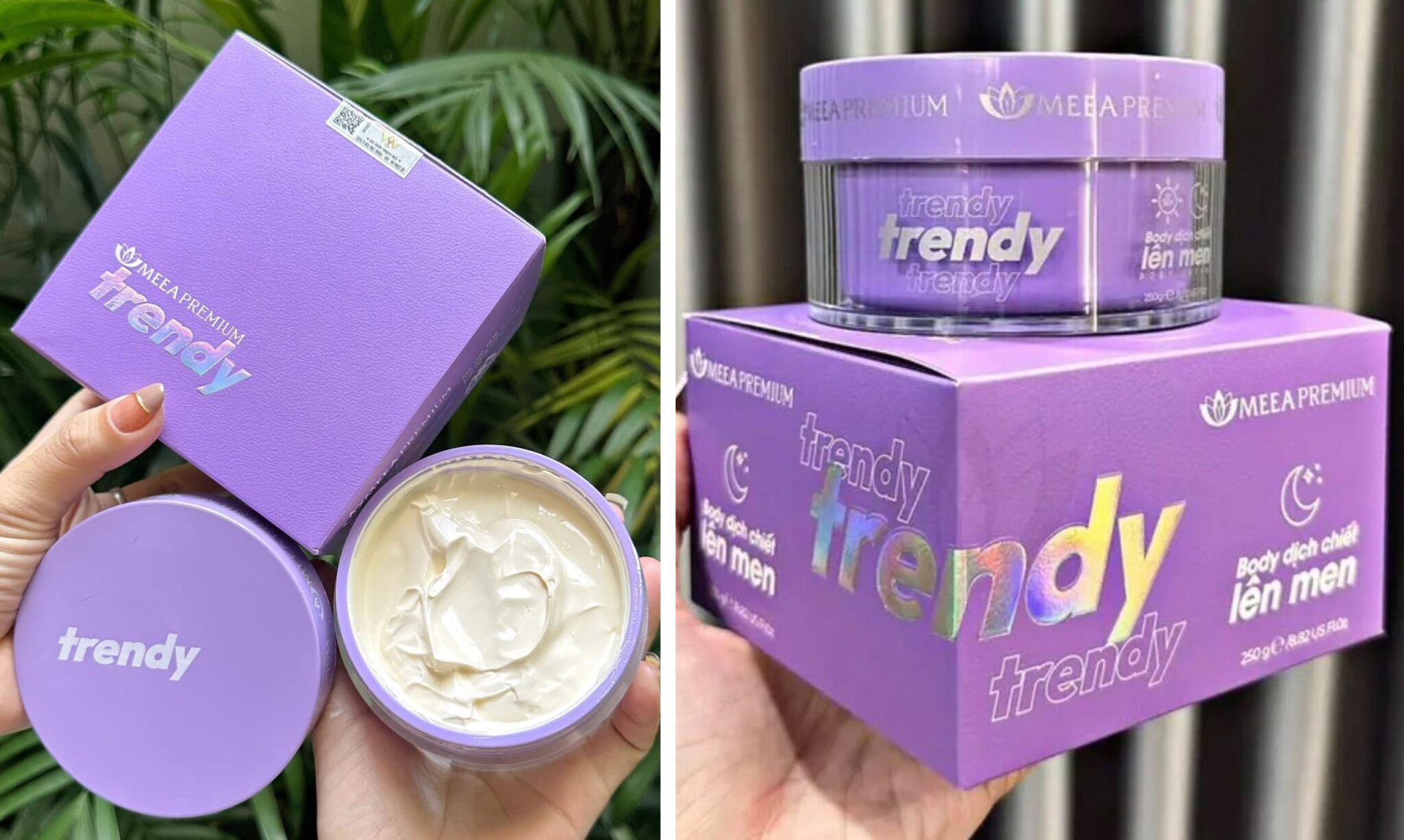 REVIEW Kem body dịch chiết lên men Trendy MeeA Premium có tốt không ...