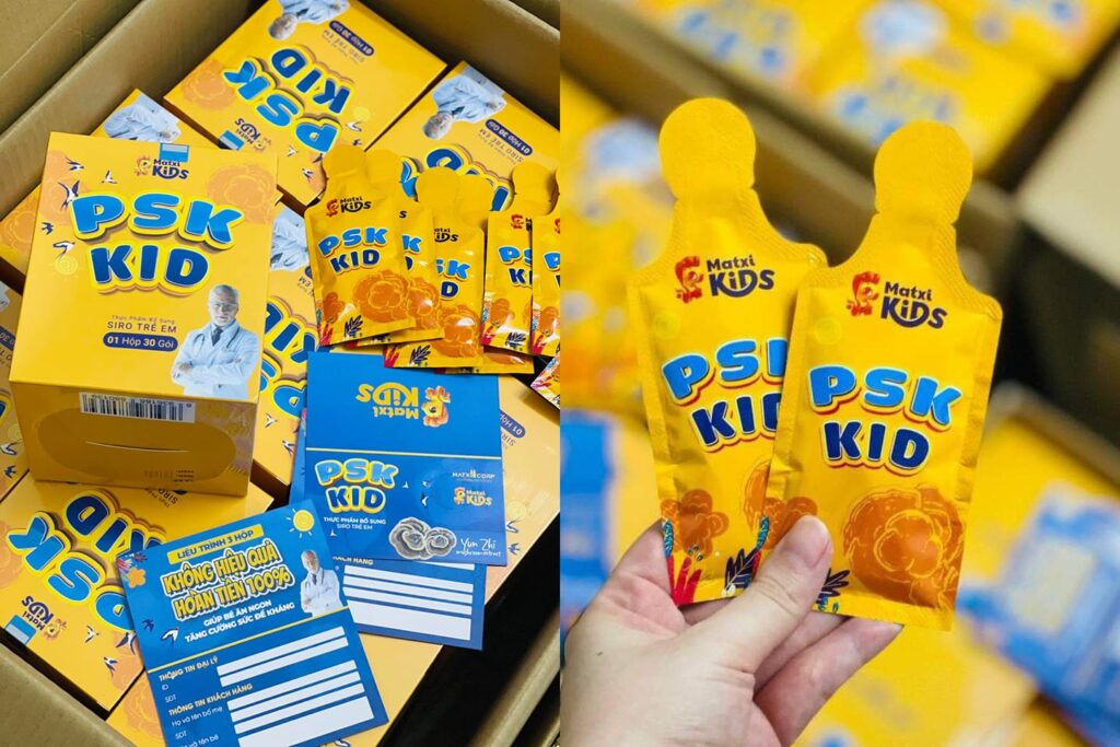 REVIEW Siro trẻ em Psk Kid có tốt không? Chính hãng ở đâu? Giá bao nhiêu?