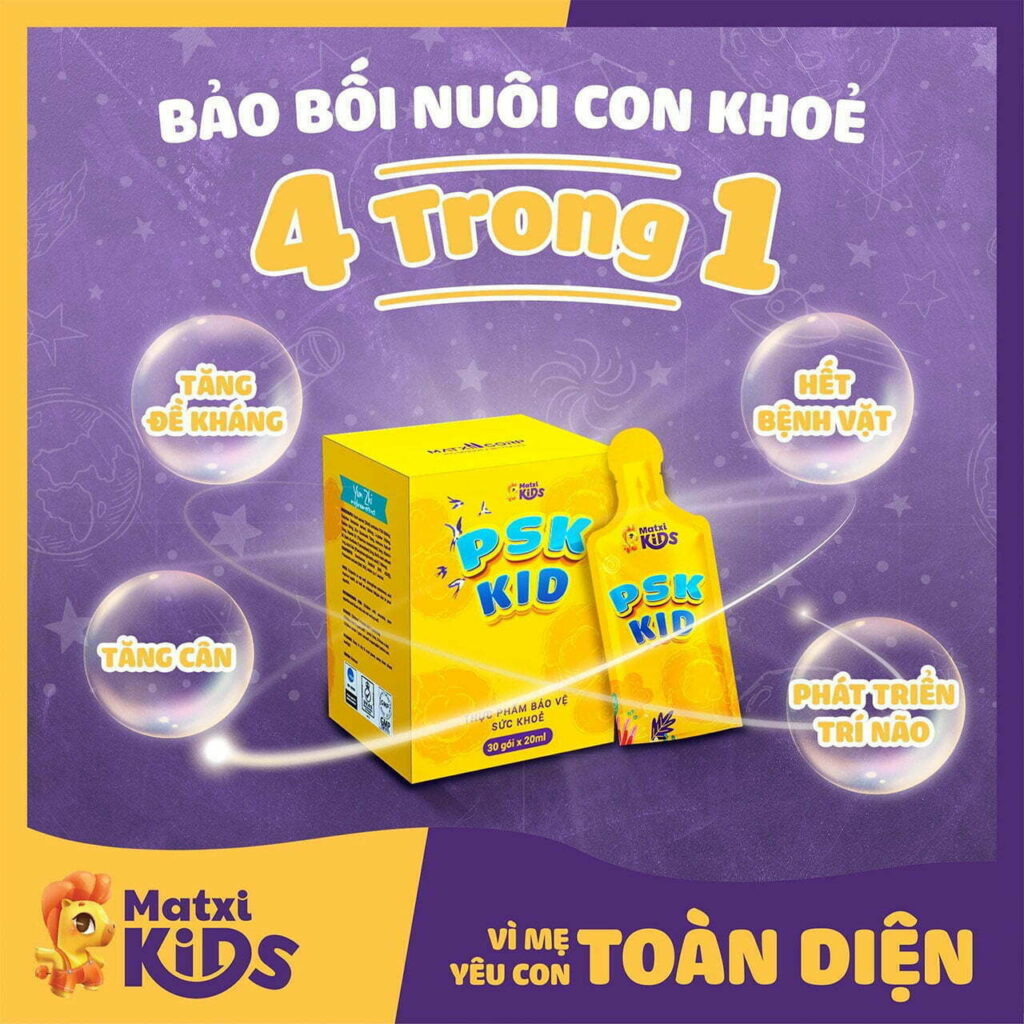 REVIEW Siro trẻ em Psk Kid có tốt không? Chính hãng ở đâu? Giá bao nhiêu?