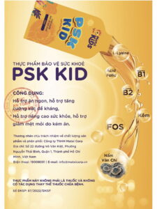 REVIEW Siro trẻ em Psk Kid có tốt không? Chính hãng ở đâu? Giá bao nhiêu?