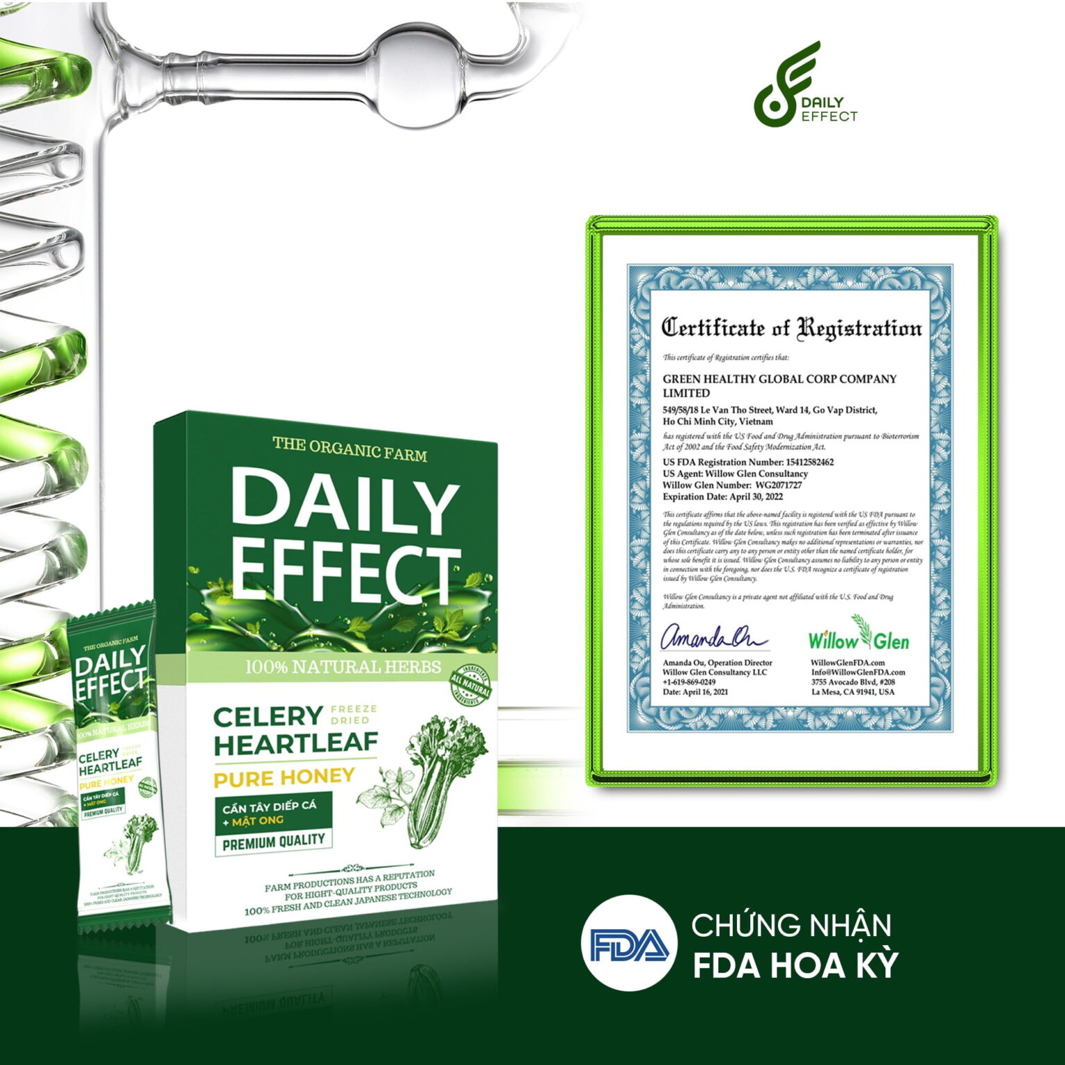 REVIEW Nước uống cần tây diếp cá mật ong Daily Effect Có Tốt Không?